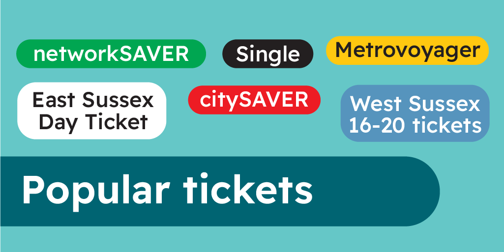 Popular tickets - Brighton & Hove Buses