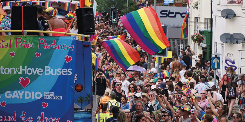 Get to Brighton & Hove Pride on our shuttle buses - Brighton & Hove Buses