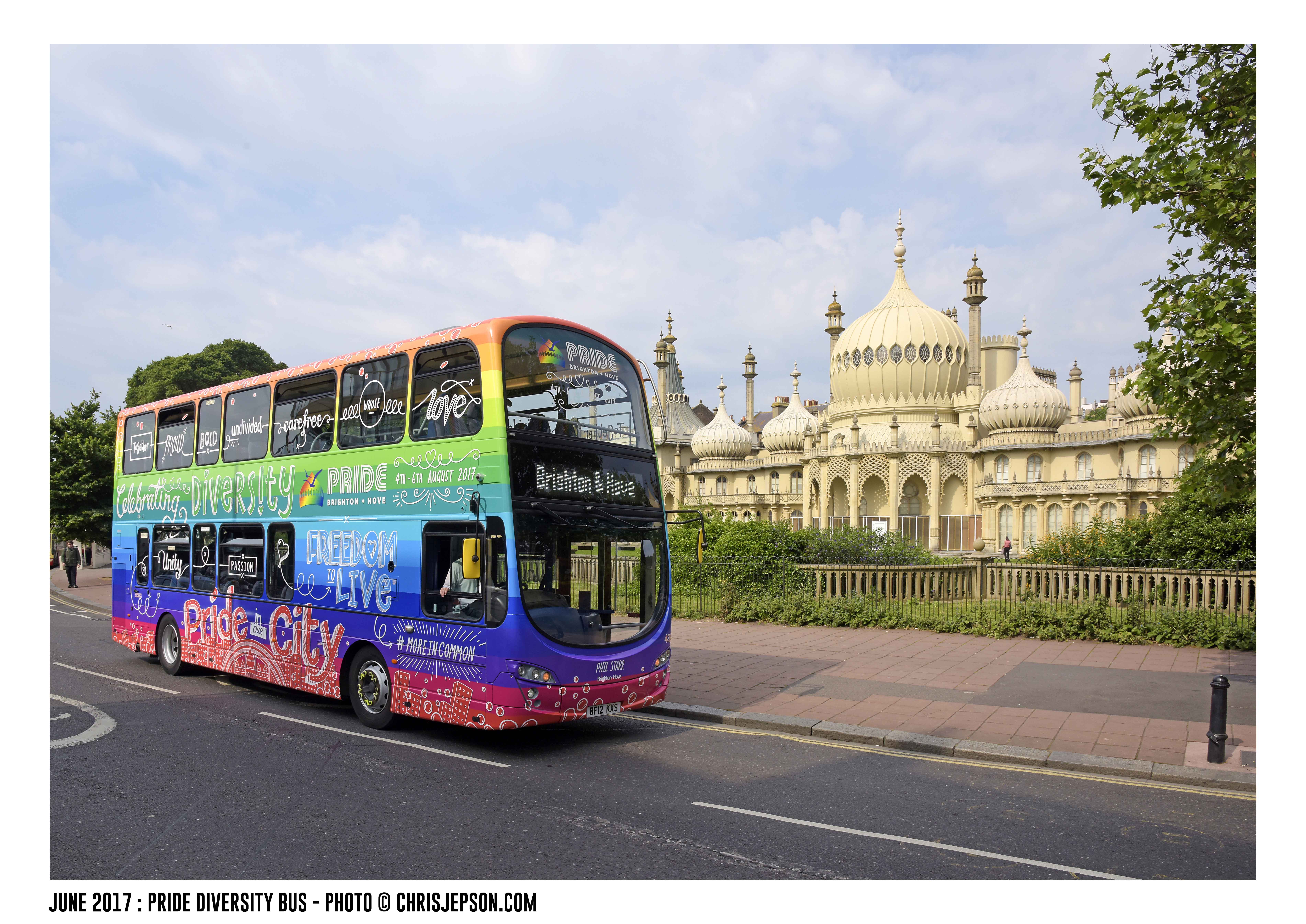 Proud to show our true colours: Brighton & Hove Buses backs Pride ...