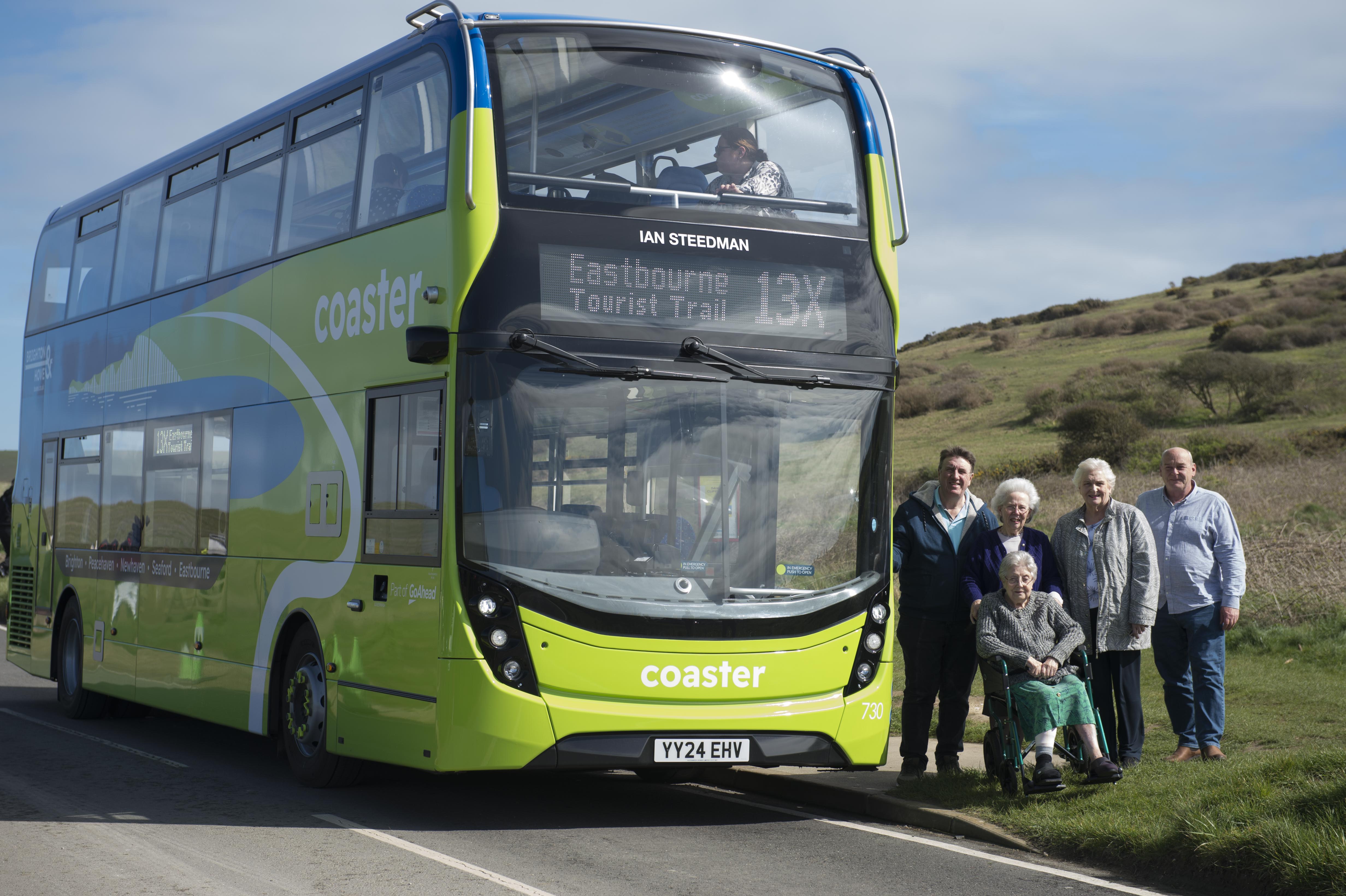 ‘Mr Sussex’ named on one of 38 brand new Coaster Buses - Brighton ...