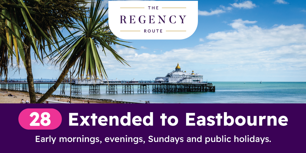 Regency bus route 28 to see improved service to Eastbourne - Brighton ...