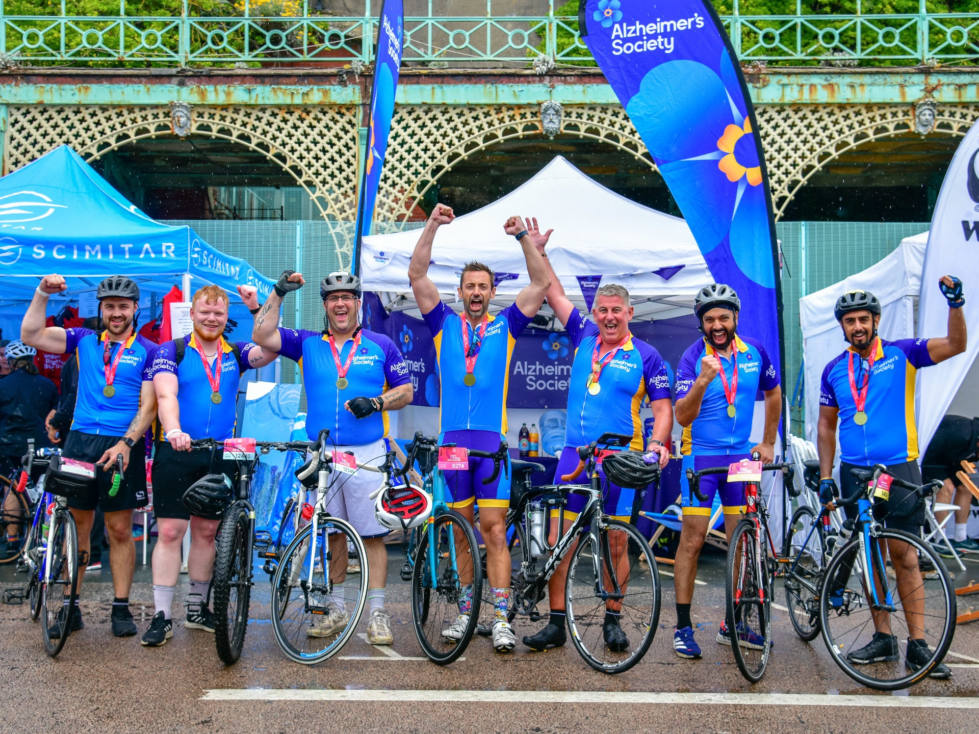 London to Brighton Cycle Ride - Brighton & Hove Buses