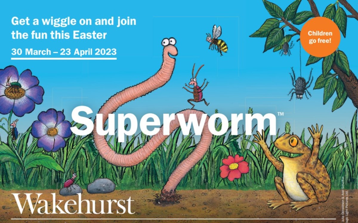 Superworm at Wakehurst - Brighton & Hove Buses