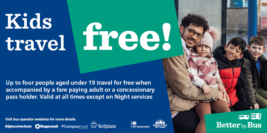 Fare deals for young people in Brighton & Hove - Brighton & Hove Buses