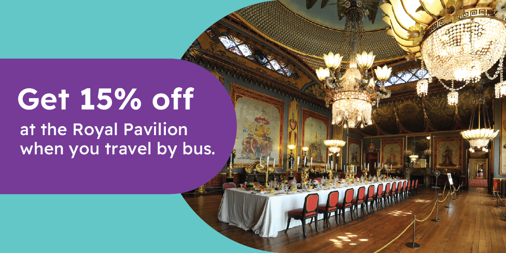 Save 15% at the Royal Pavilion when you travel by bus! - Brighton ...